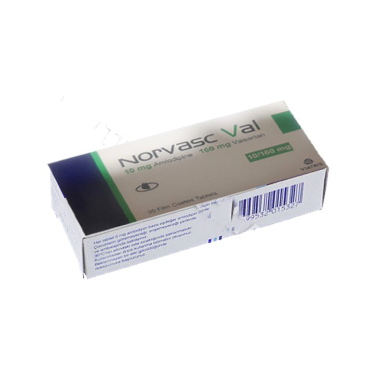 Norvasc Val 10Mg /160Mg 30Tab – Nour-Pharmacies