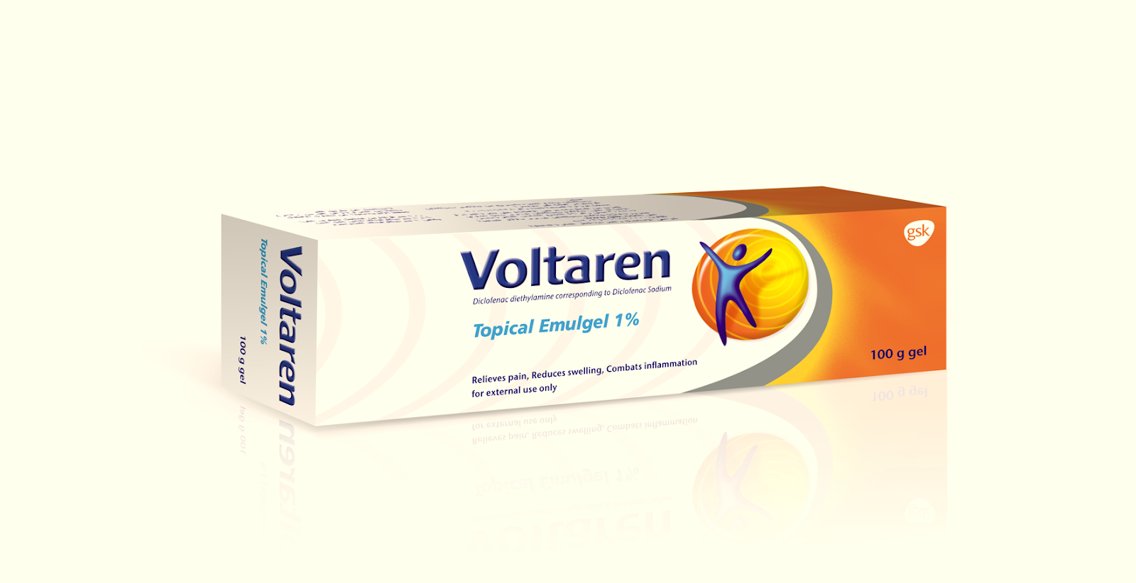Voltaren 1% 100G Gel – Nour-Pharmacies