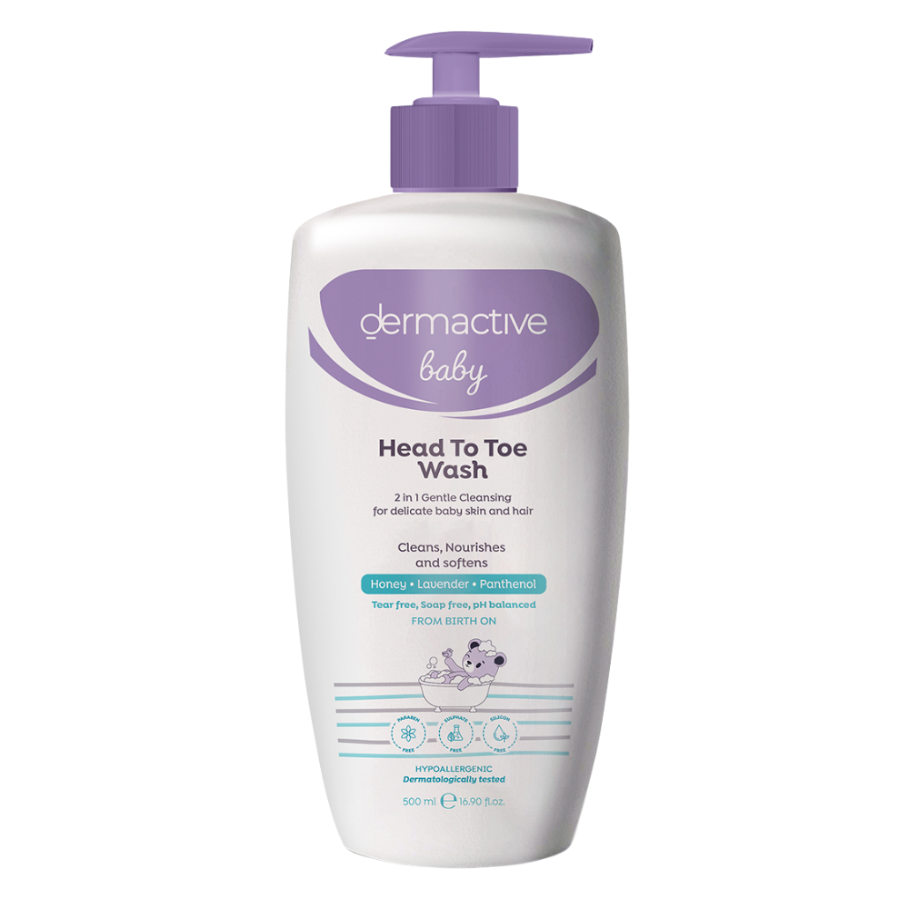 Dermactive Baby Head To Toe Wash 500Ml – Nour-Pharmacies